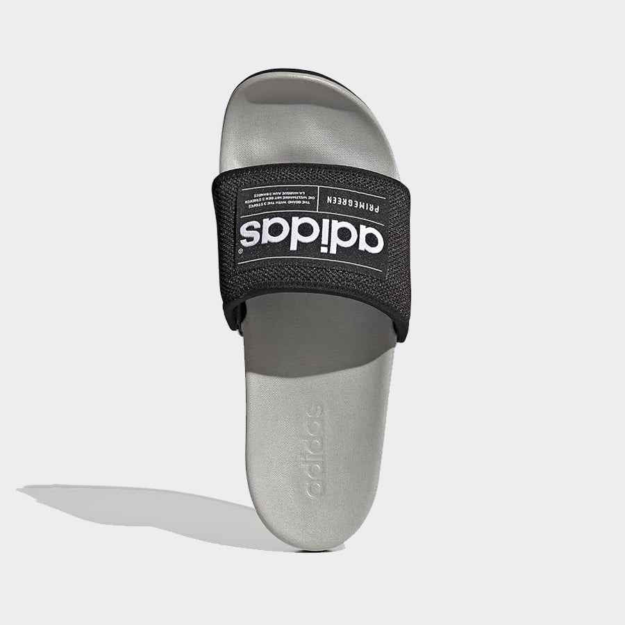 Adidas Adilette Comfort Slides Black Primegreen – Fluxst